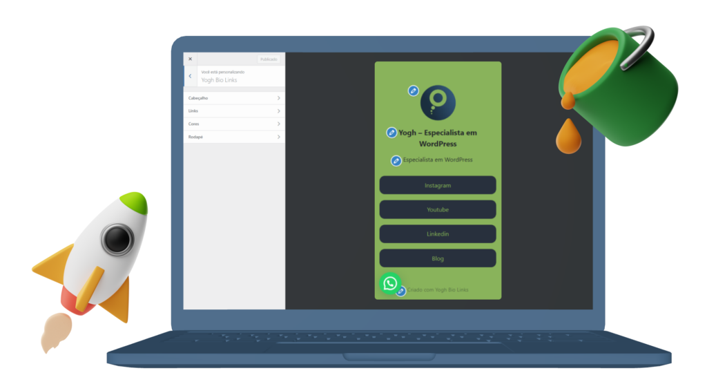 Plugin Yogh Bio Links