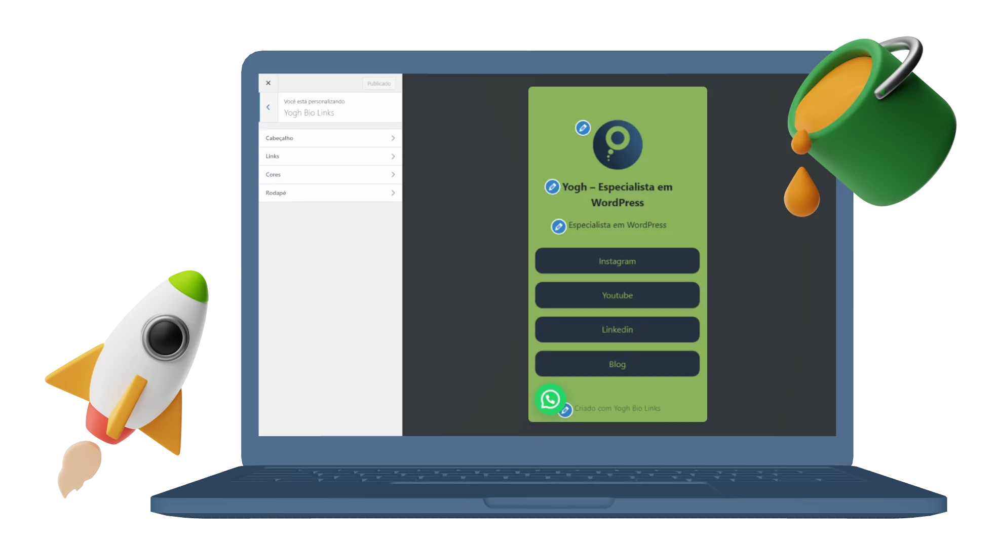 Plugin Yogh Bio Links